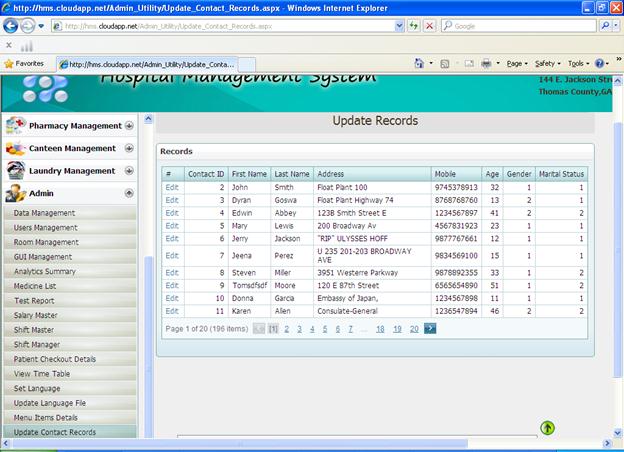 Hospital management system (HMS) - Hospital Administration system ...